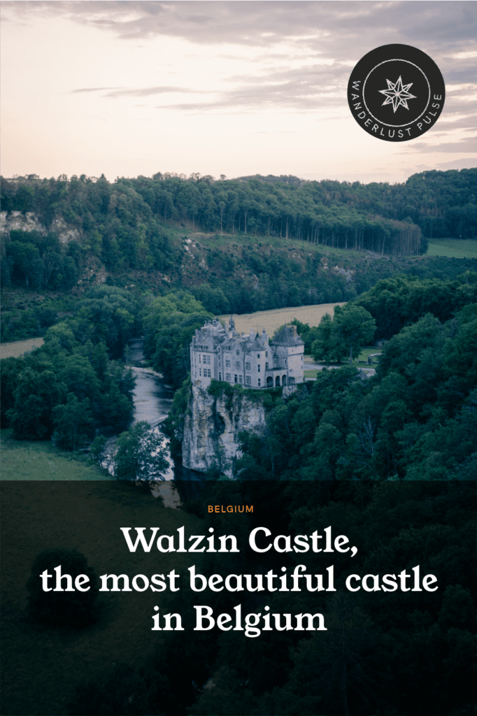 Walzin Castle, the most beautiful castle in Belgium